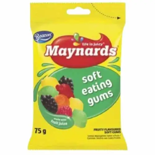 Beacon Maynards Soft Fruity Gums 75g - Sweet Zone