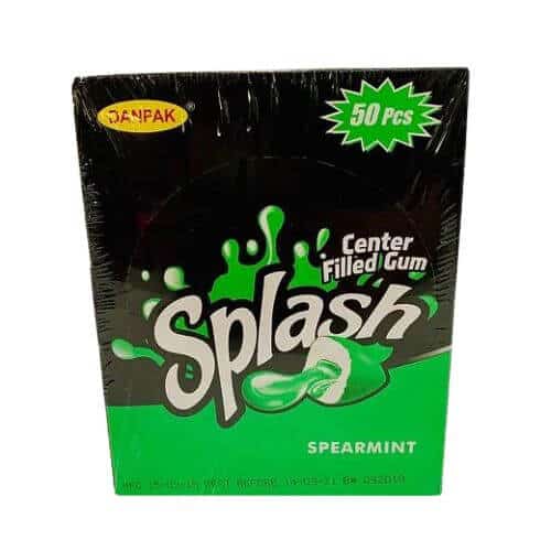 Splash Gum Box Spearmint 50's - Sweet Zone